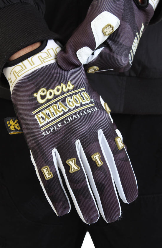 JT Racing x Extra Gold Coors Pro-Lite Gloves - Black – JT Racing USA
